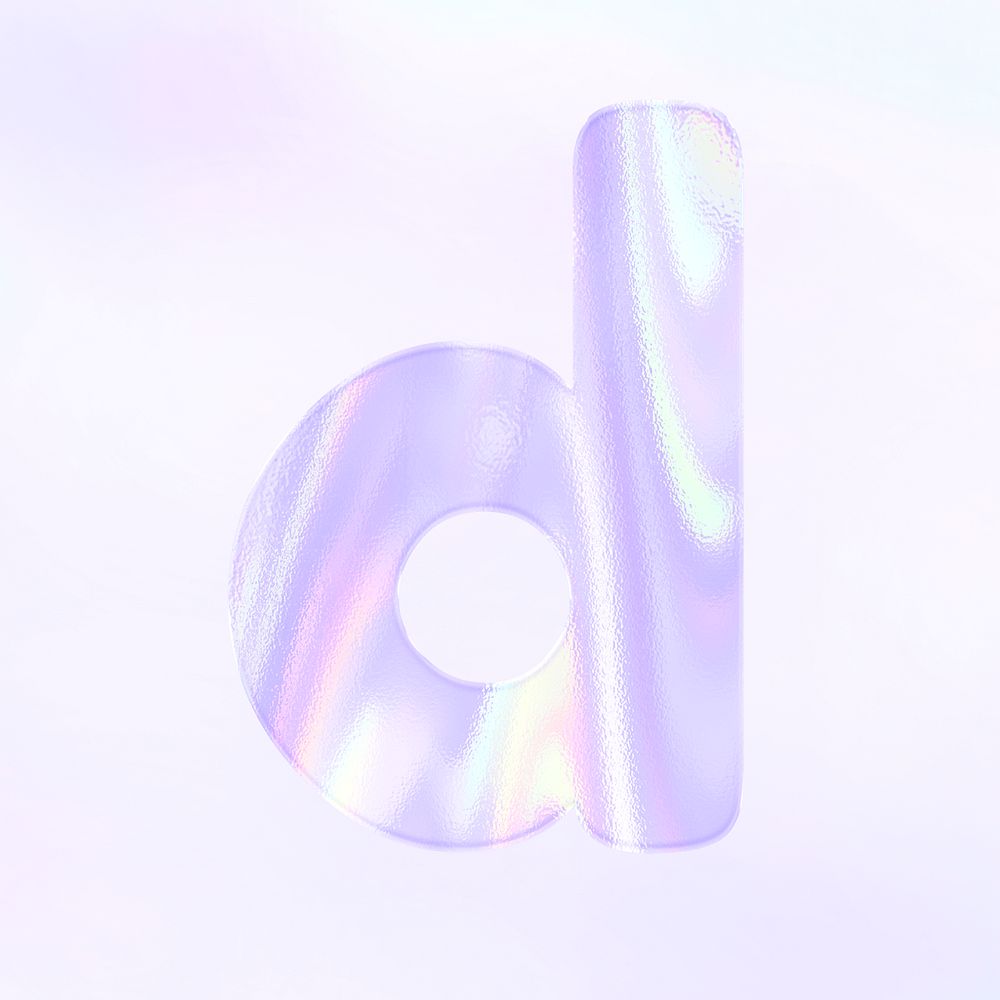 Letter d sticker psd purple | Free PSD - rawpixel
