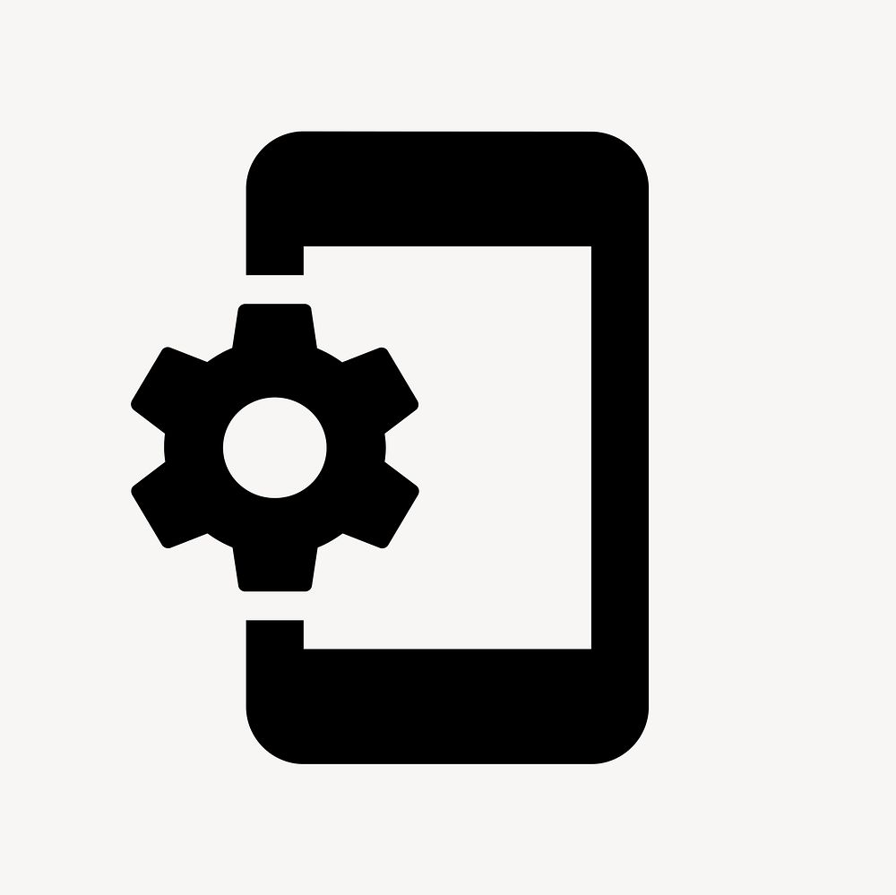 Phonelink Setup, communication icon, filled | Free PSD - rawpixel