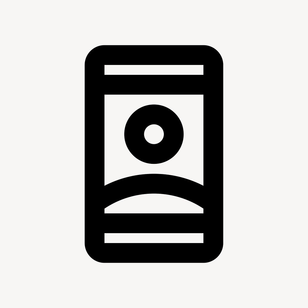 Remember Me, device icon, outlined | Free PSD - rawpixel