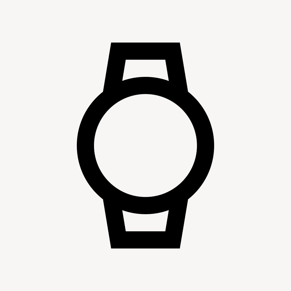 Watch, hardware icon, outlined style | Free Icons - rawpixel