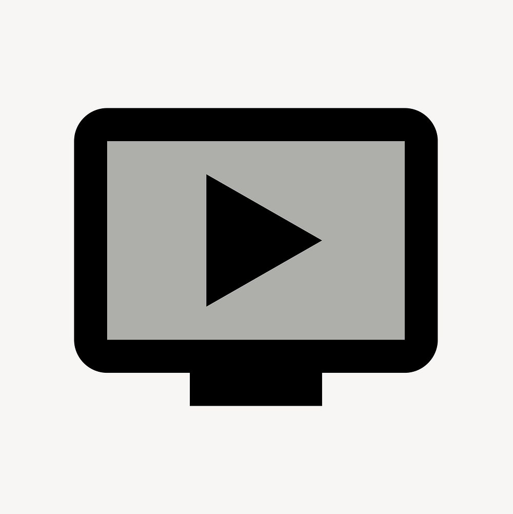 Ondemand Video, notification icon, two | Free Icons - rawpixel