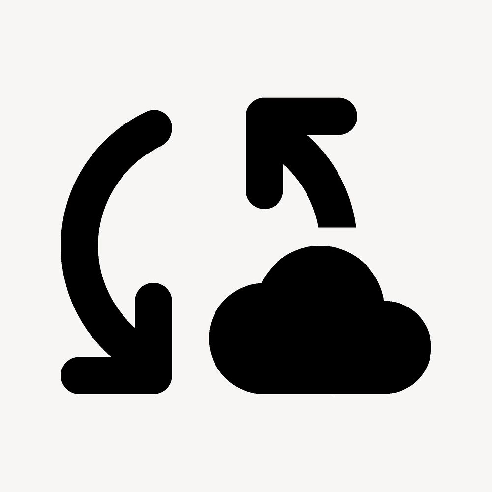 Cloud sync icon for apps | Free Icons - rawpixel