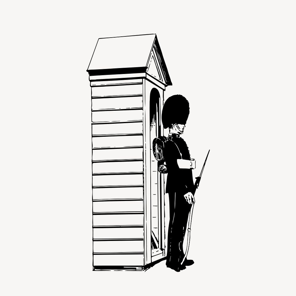 British Royal soldier clipart, vintage | Free Vector - rawpixel