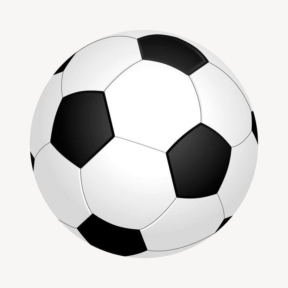 Soccer ball clip art, sports | Free Photo - rawpixel