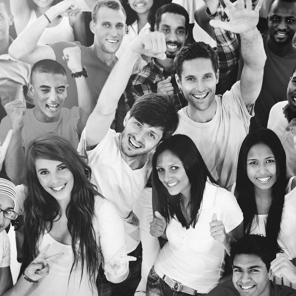 Large Group of People Celebrating | Premium Photo - rawpixel