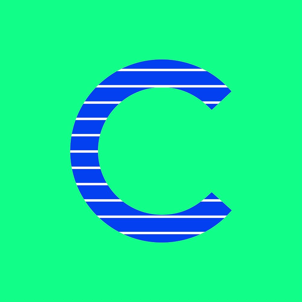 Alphabet letter typography vector illustration | Premium Vector - rawpixel