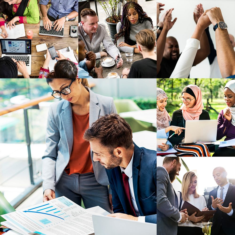 Compilation of friendship and community | Premium Photo - rawpixel