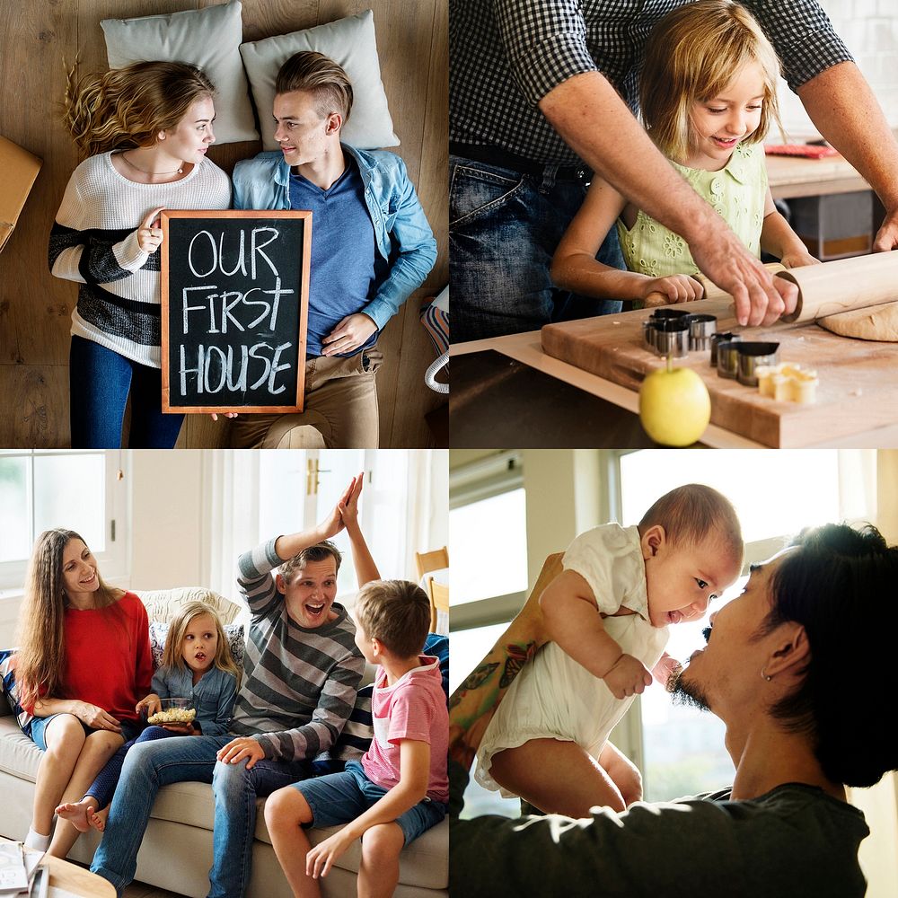 Compilation our first house images | Premium Photo - rawpixel