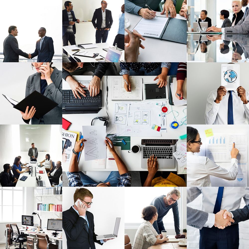 Compilation corporate business themed images | Premium Photo - rawpixel
