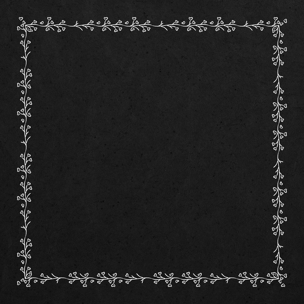 Vintage ornamental decorative frame black | Premium PSD - rawpixel