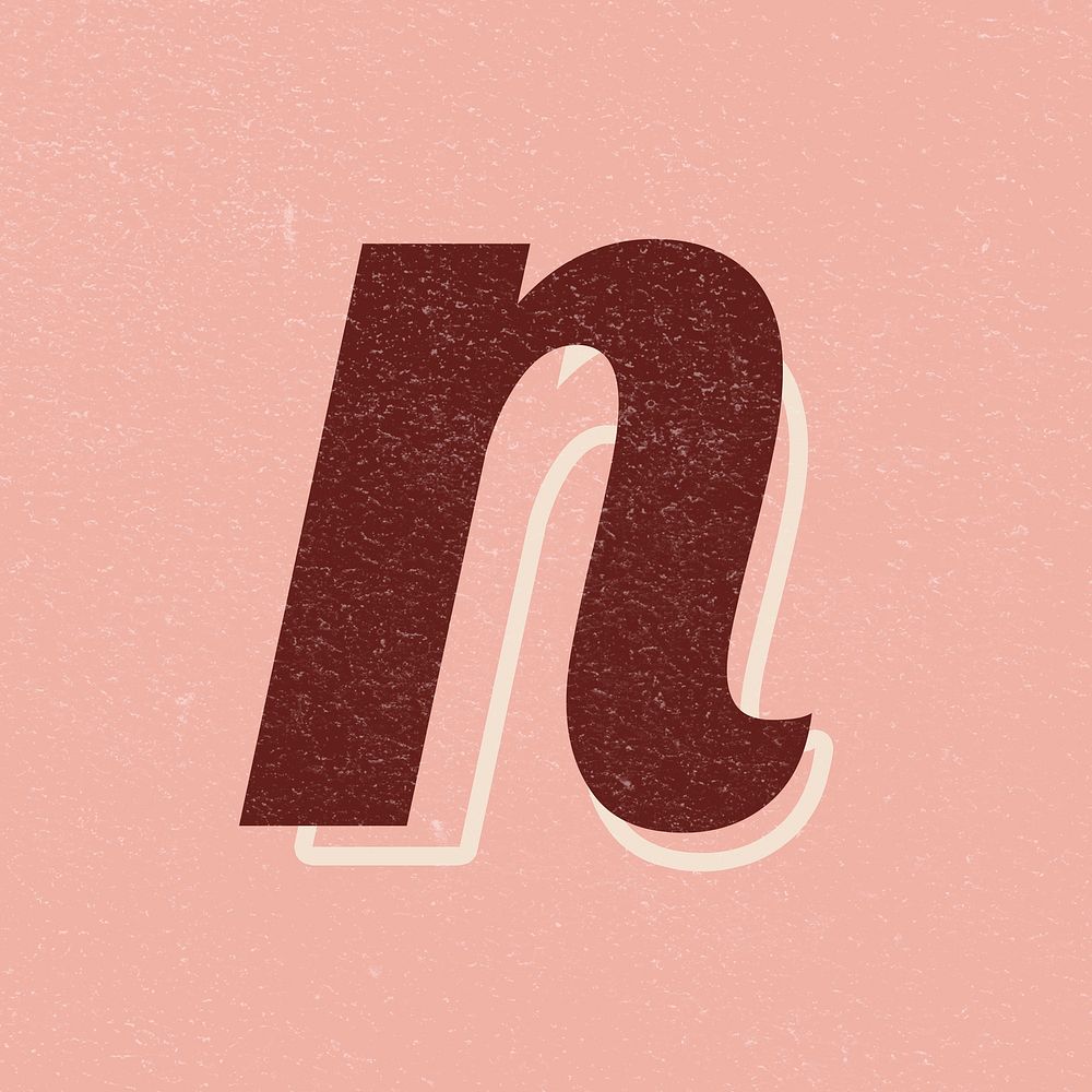 Letter N font printable z | Premium PSD - rawpixel