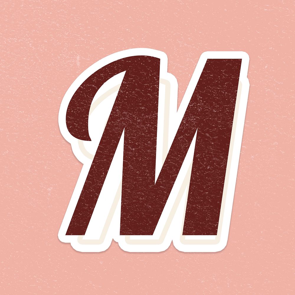 Letter M font printable z | Premium PSD - rawpixel