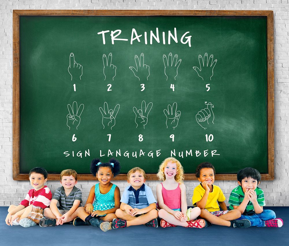 Sign Language Number Instruction Lesson | Free Photo - rawpixel