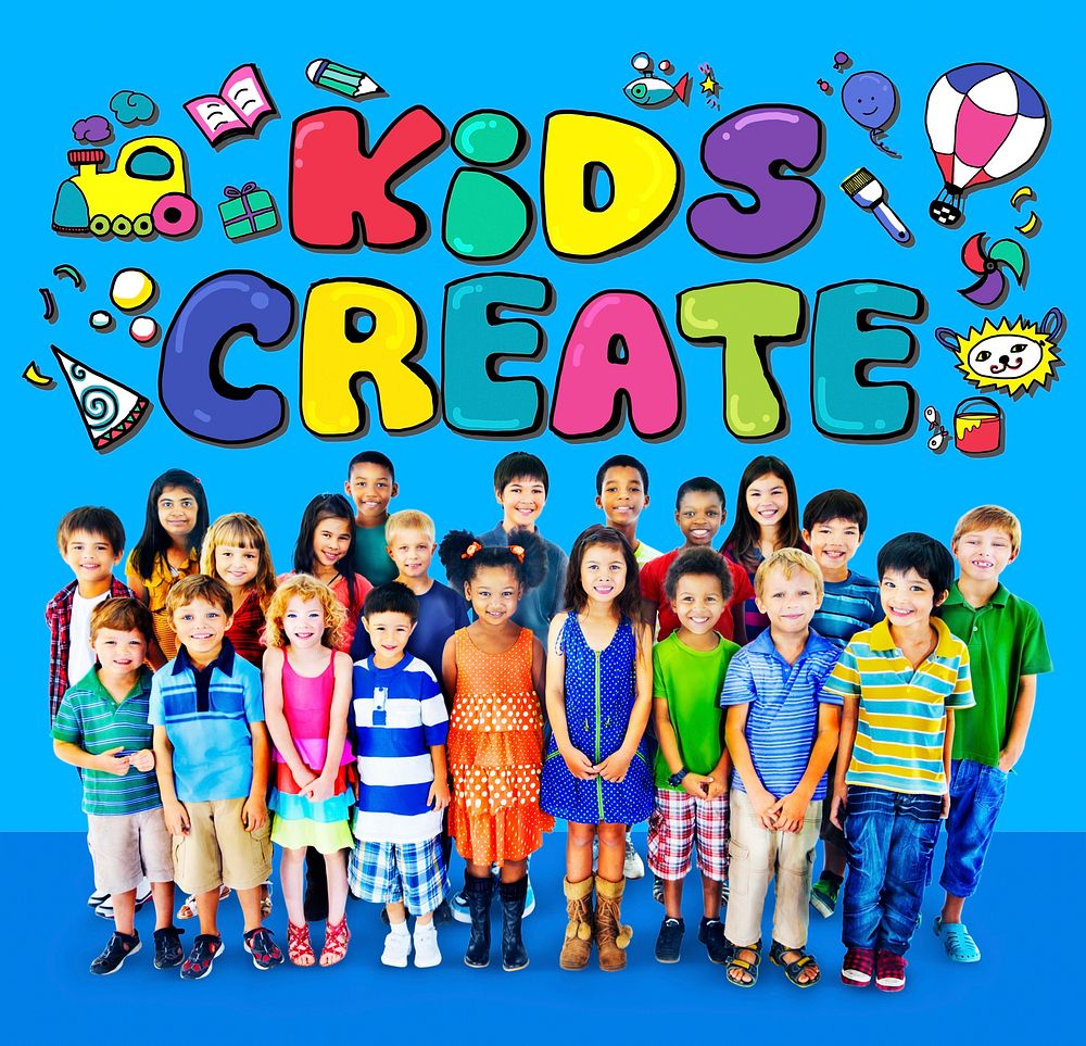 Kids Create Cretivity Design Ideas | Free Photo - rawpixel