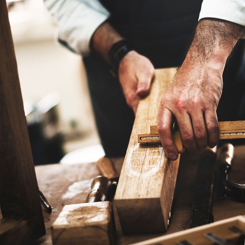 Handyman Occupation Craftsmanship Carpentry Concept | Premium Photo ...