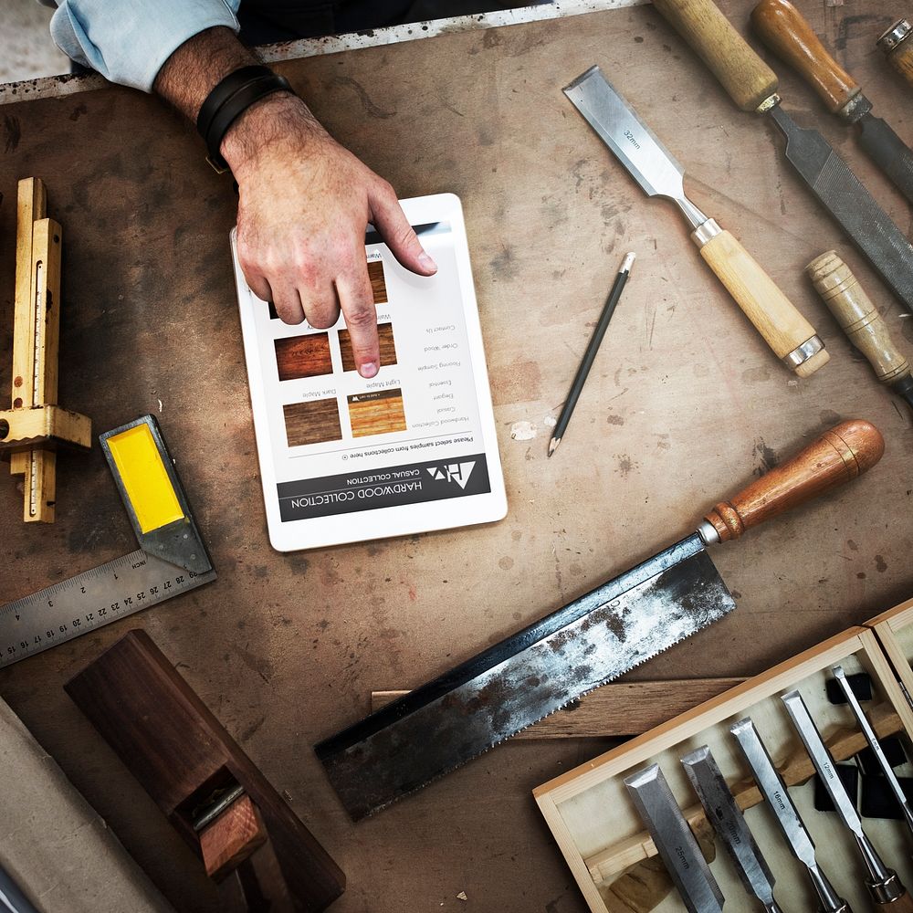 Carpenter Craftmanship Carpentry Handicraft Wooden | Premium Photo ...