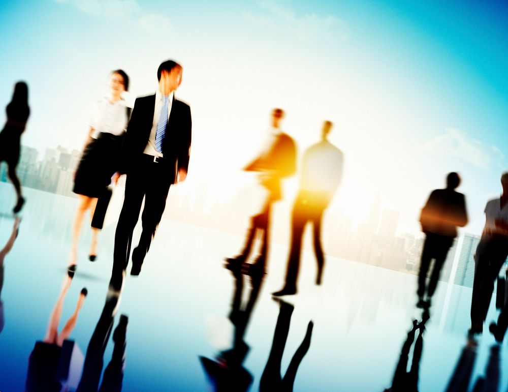 Business People Commuter Corporate Cityscape | Premium Photo - rawpixel