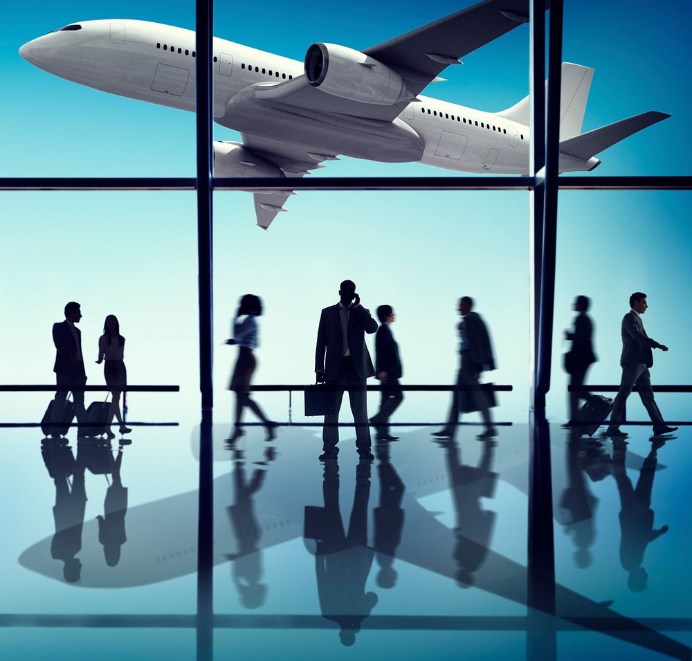 Airplane Aircraft Airport Business Travel | Premium Photo - rawpixel