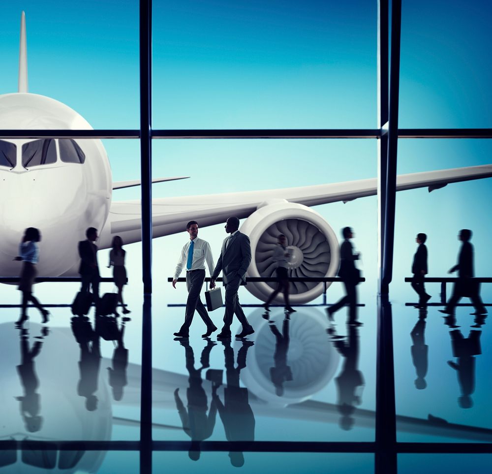 Airplane Aircraft Airport Business Travel | Premium Photo - rawpixel