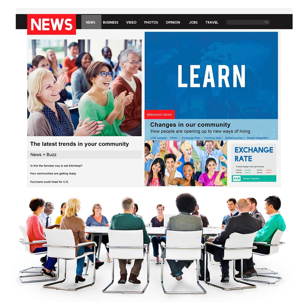 Business Team Discussion Meeting News | Premium Photo - rawpixel