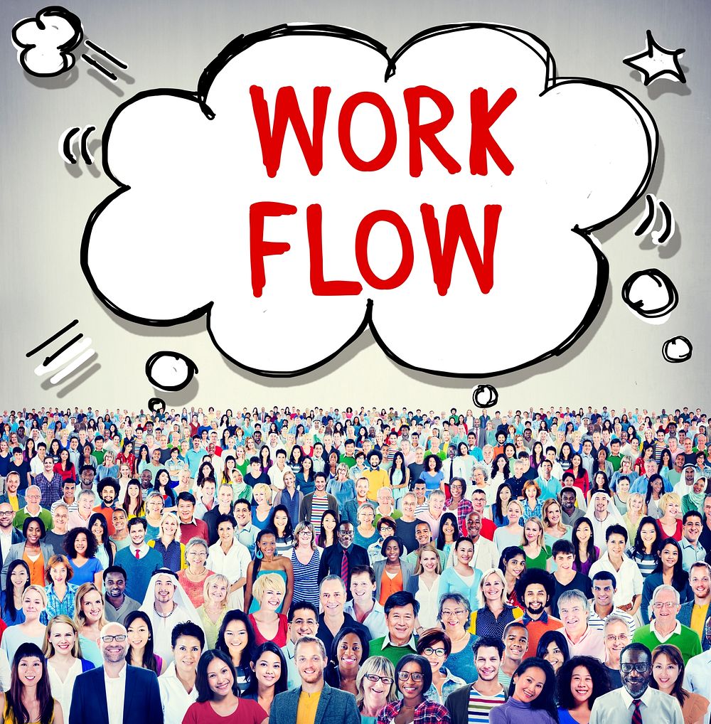 Work Flow Efficiency Implement Process | Premium Photo - rawpixel