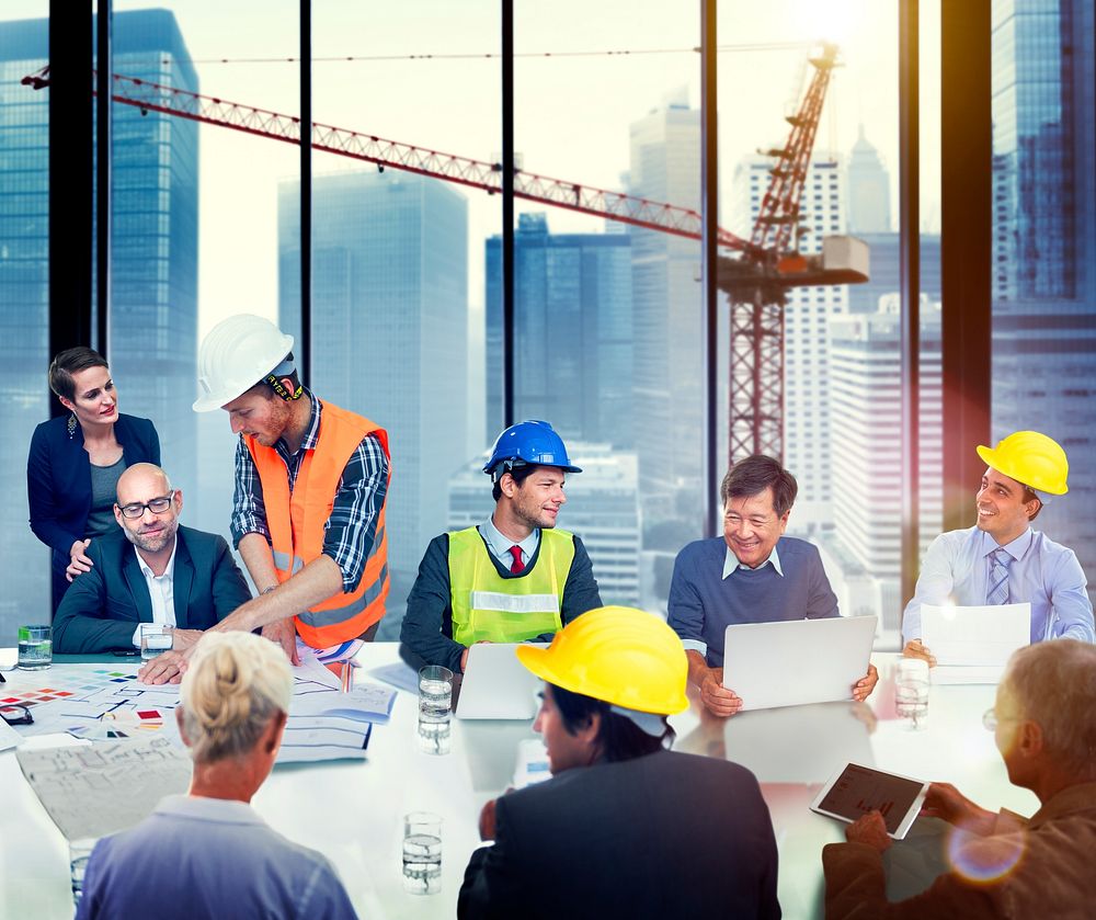 Group Architect and Engineer Discussion | Premium Photo - rawpixel