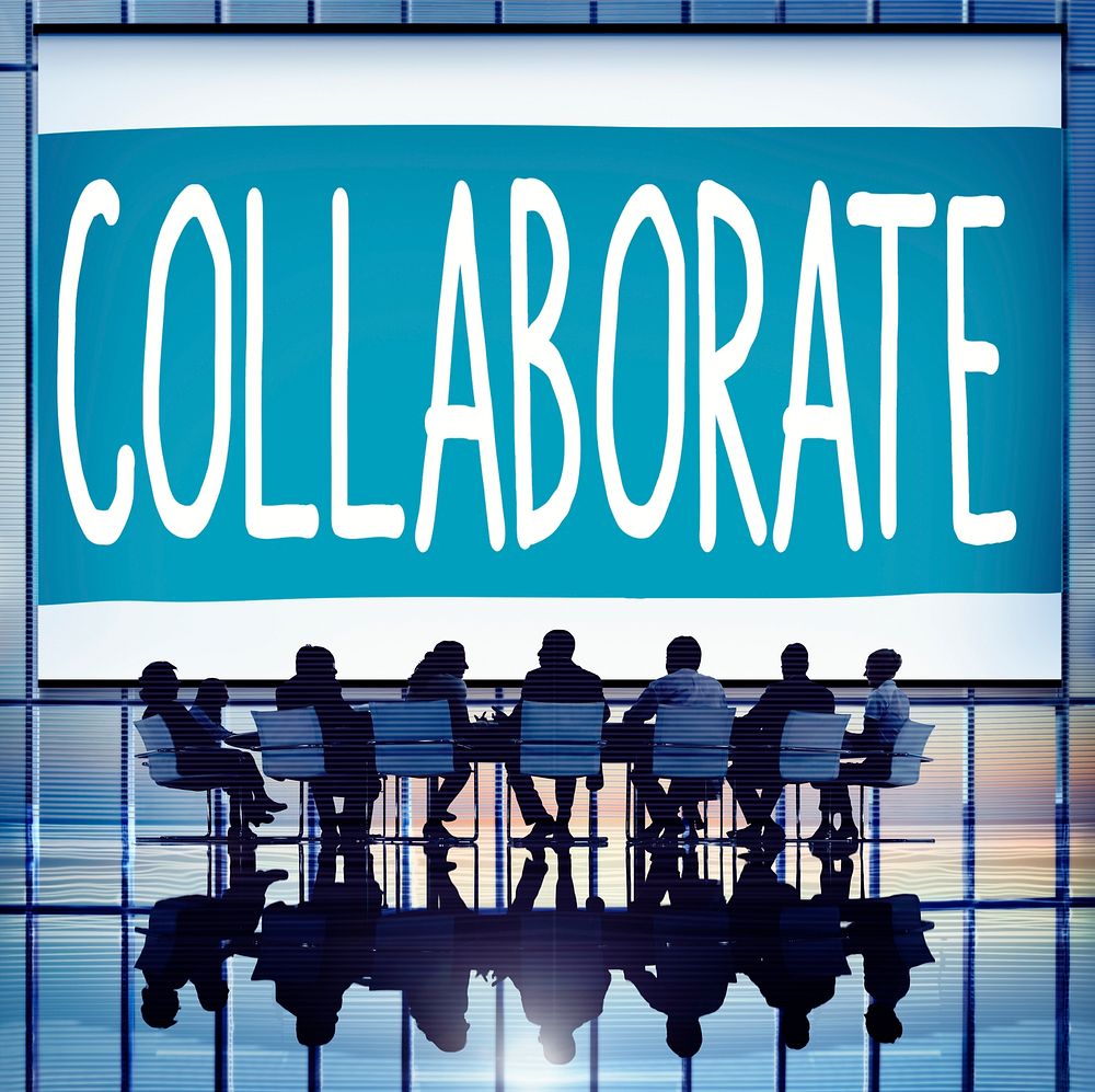 Collaborate Corporate Connection Team Support | Premium Photo - rawpixel