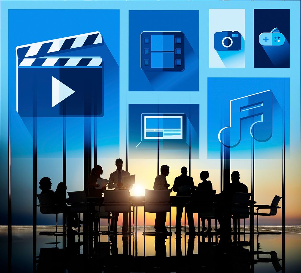 Media Internet Multimedia Sharing Networking | Premium Photo - rawpixel