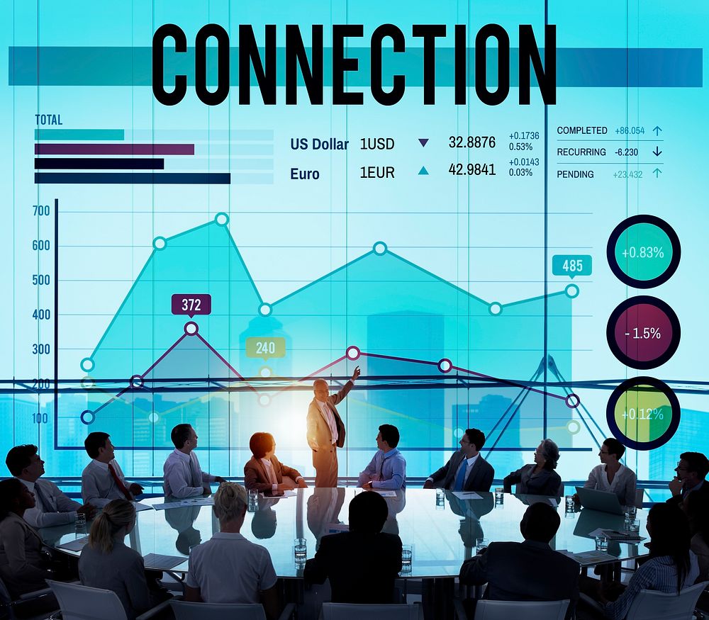 Connection Relationship Collaboration Link Business | Premium Photo ...