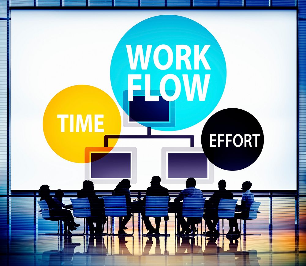 Workflow Effort Implement Efficiency Business | Premium Photo - rawpixel