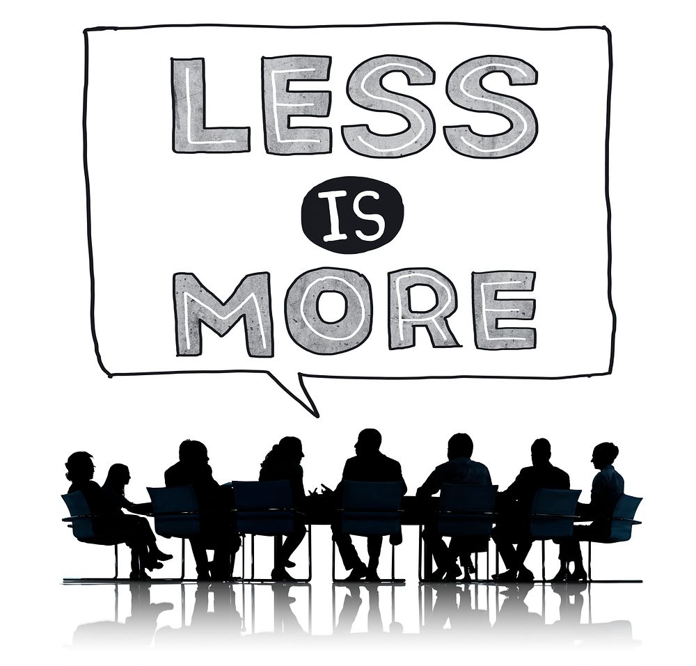 Less is More Minimal Simplicity | Premium Photo - rawpixel