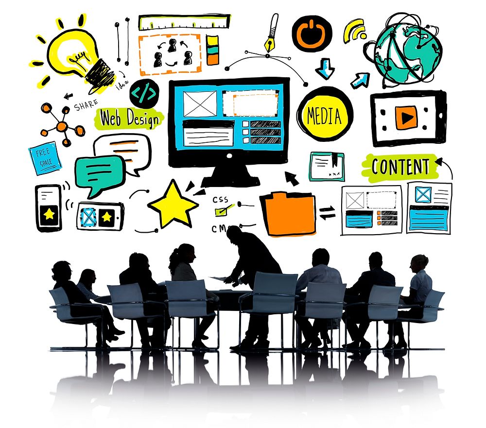 Business people Web Design Meeting | Premium Photo - rawpixel