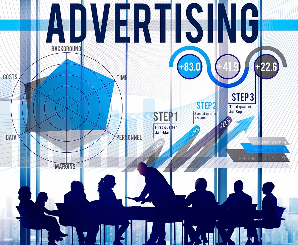 Advertising Marketing Promotion Publicity Concept | Premium Photo ...