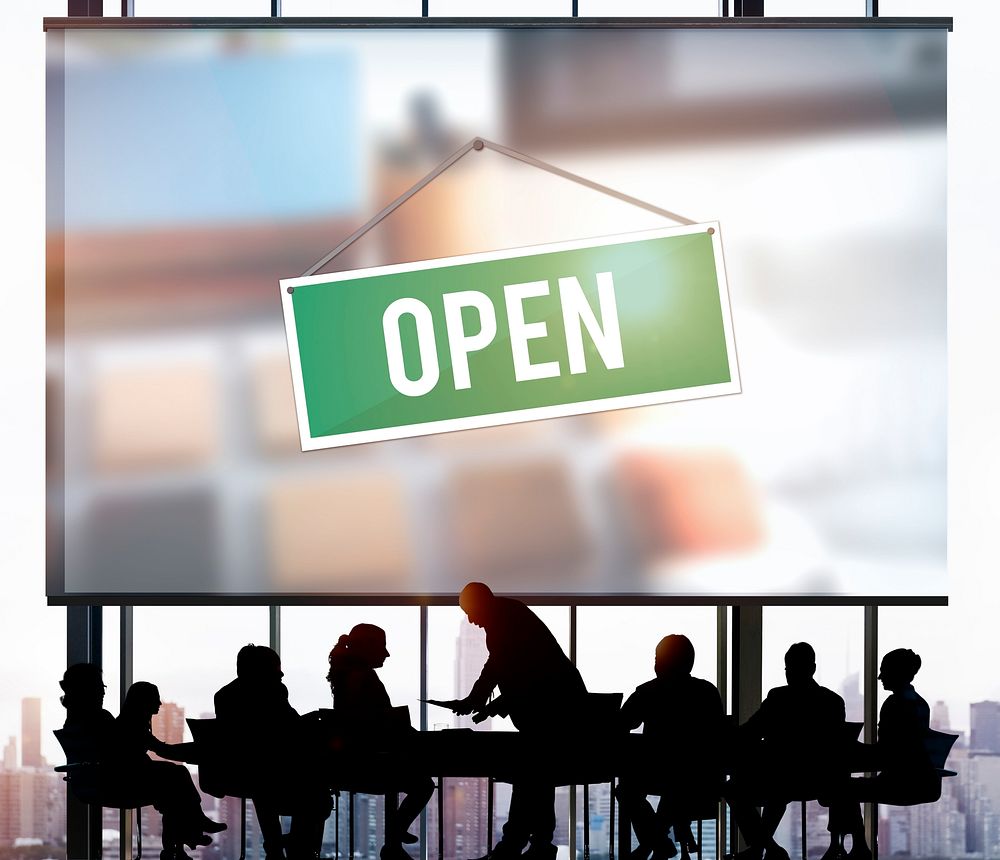 Open Sign Banner Welcome Notice | Premium Photo - rawpixel