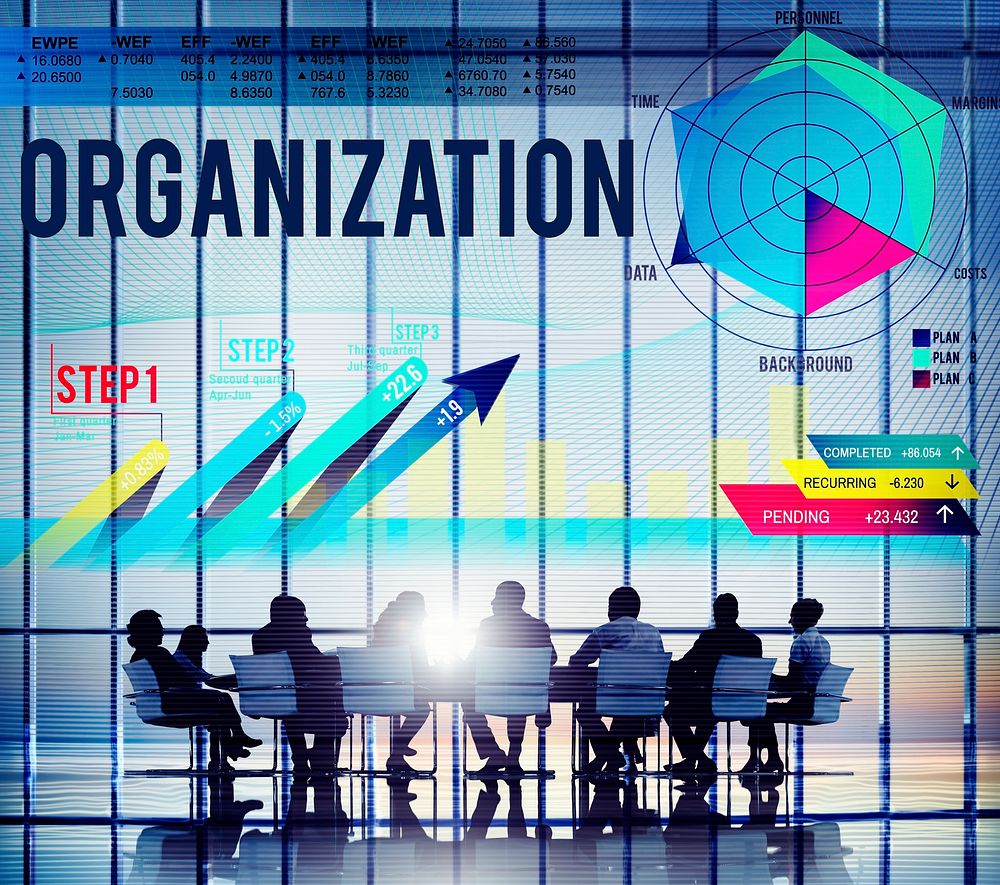Organization Management Collaboration Team Structure | Premium Photo ...