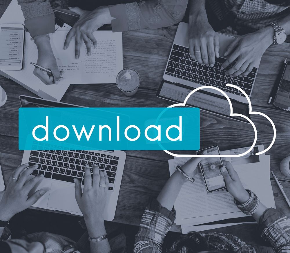 Cloud Computing Back Download Network | Premium Photo - rawpixel