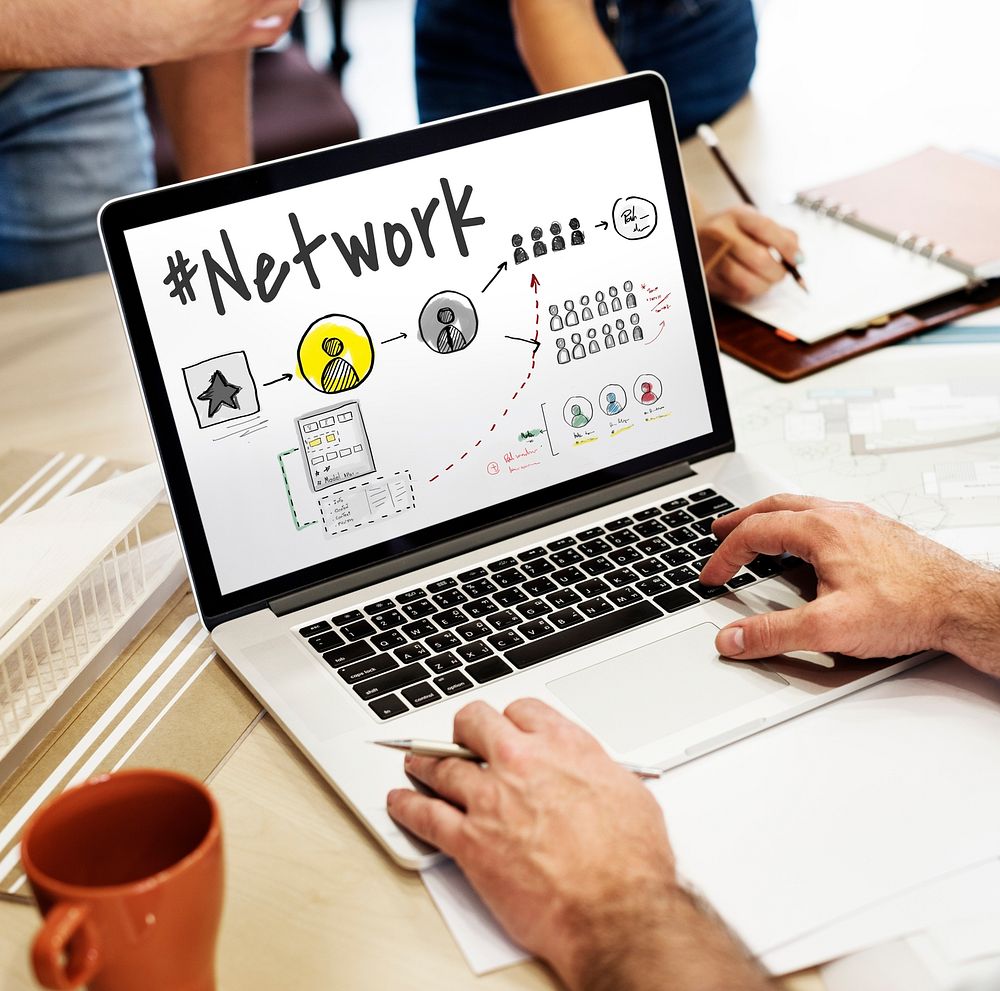 Process Network Workflow Teamwork Infographic | Premium Photo - rawpixel