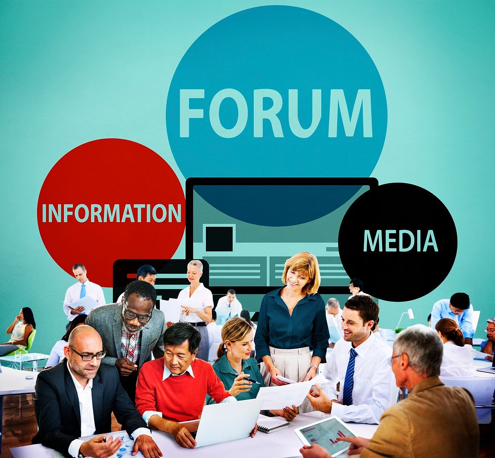 Forum Global Communication Connection Topic | Premium Photo - rawpixel