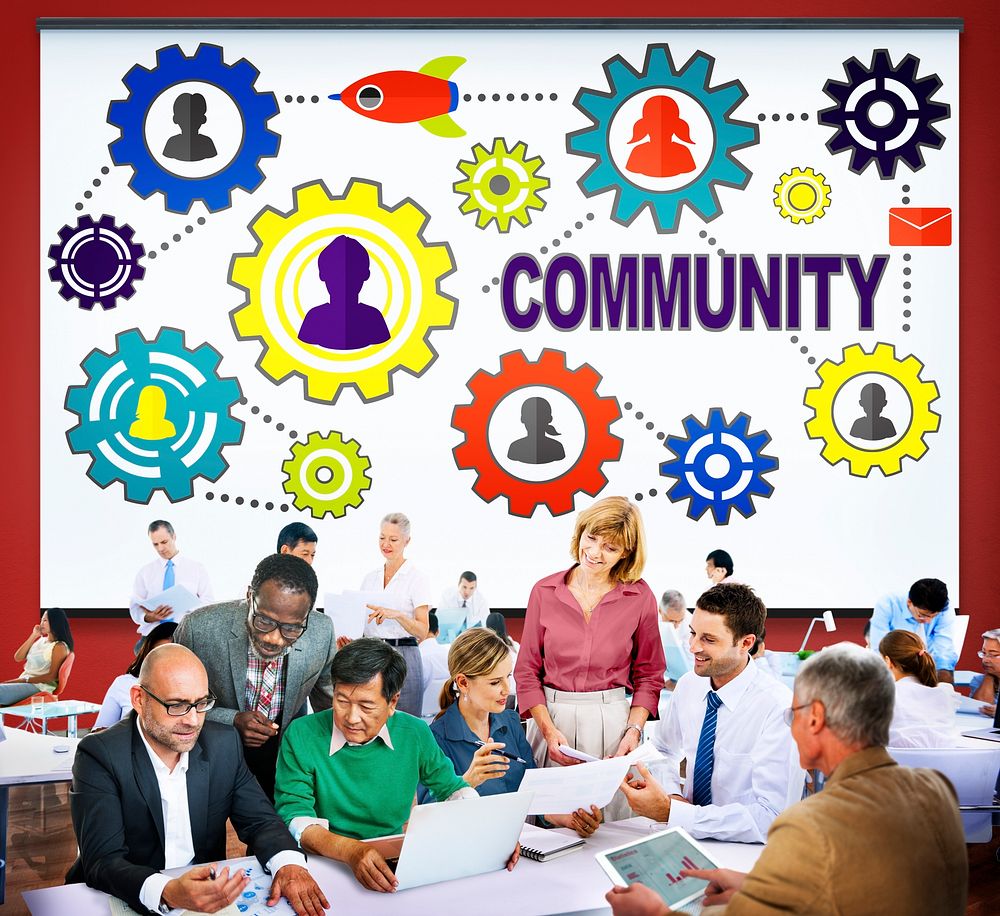 Community Connection Society Social Media | Premium Photo - rawpixel