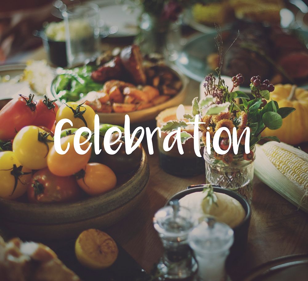 Thnaksgiving Blessing Celebrating Grateful Meal | Free Photo - rawpixel