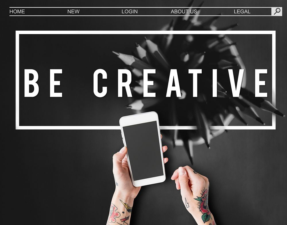 Creativity Inspire Minimalistics Idea Graphic | Free Photo - rawpixel