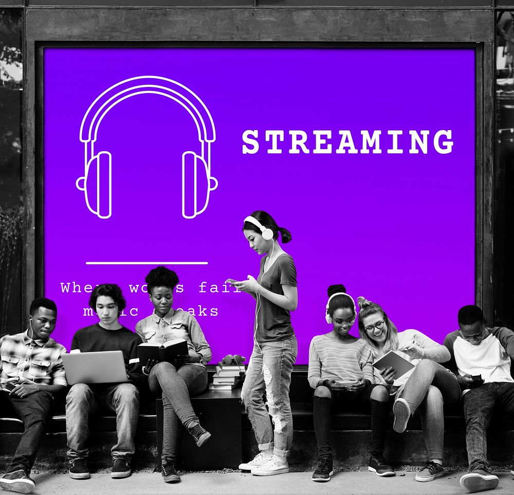 Music Audio Headphones Sign Symbol | Free Photo - rawpixel