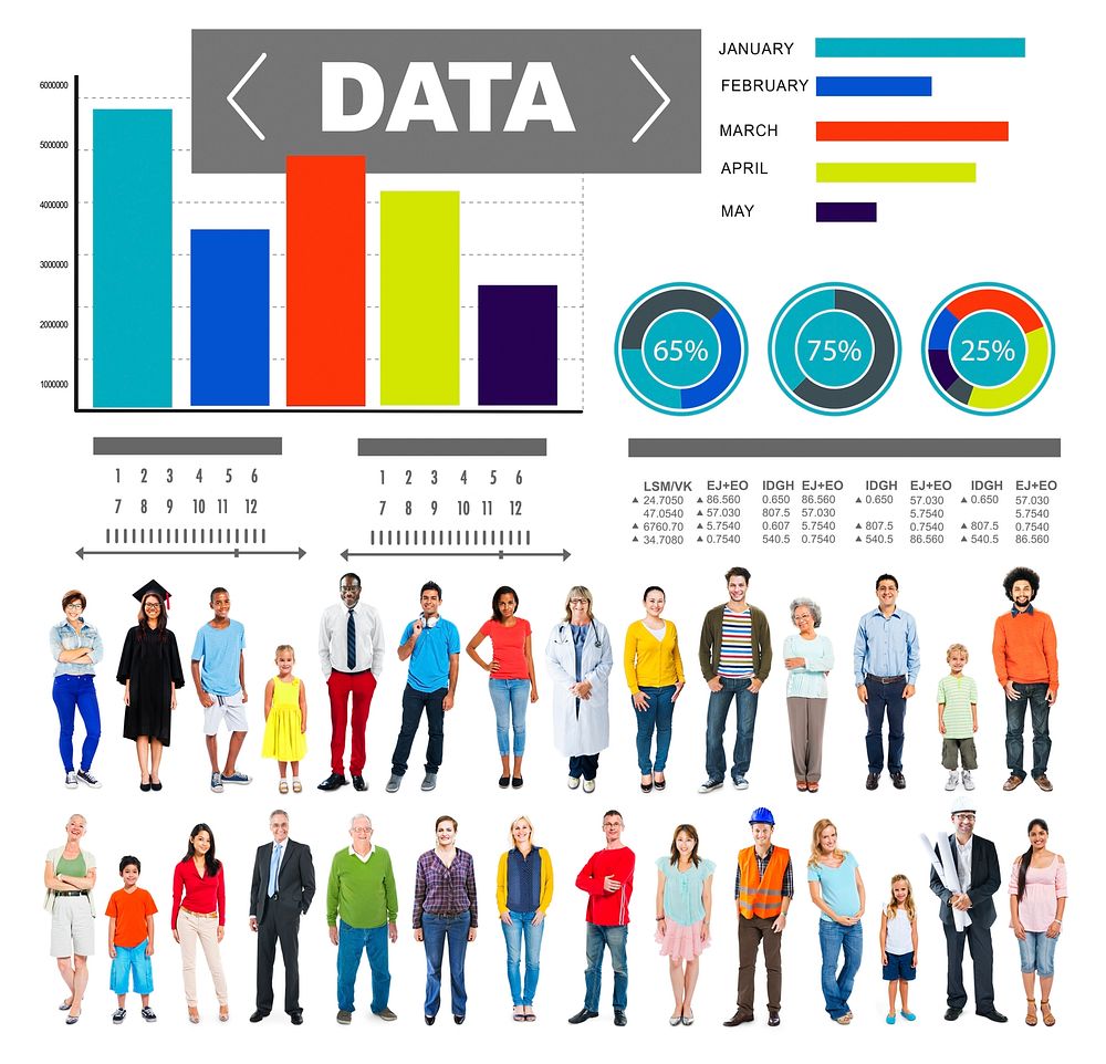 Data Analytics Chart Performance Pattern | Free Photo - rawpixel