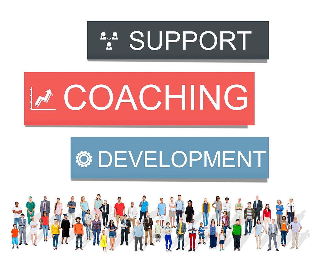 Coaching Support Development Guide Leader | Free Photo - rawpixel