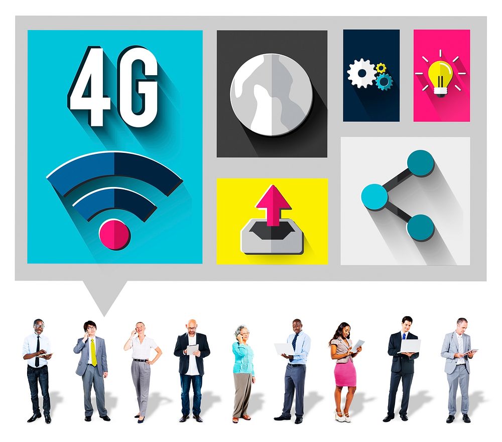 4G Technology Internet Communication Connection | Free Photo - rawpixel