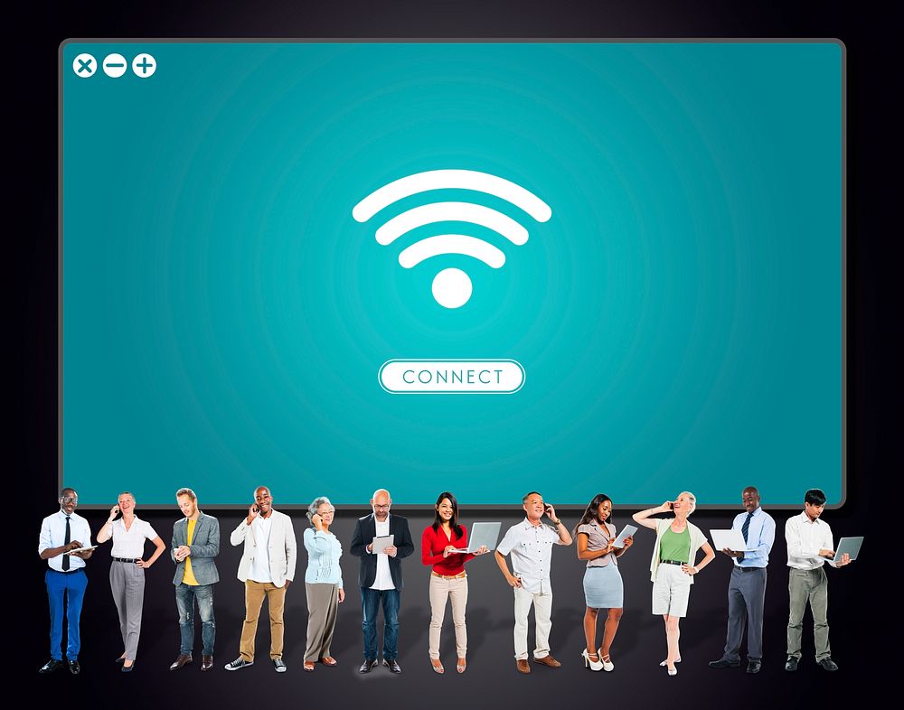 Wifi Network Connect Graphic Concept | Free Photo - rawpixel