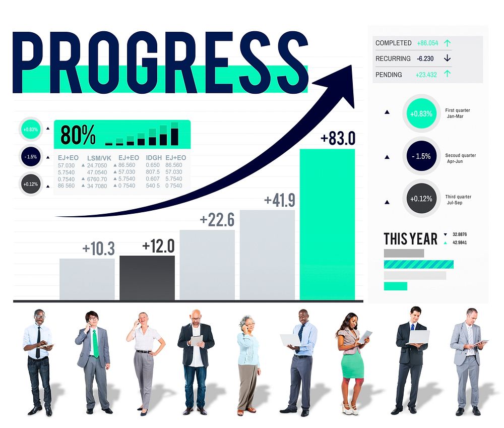 Progress Improvement Development Success Growth | Free Photo - rawpixel