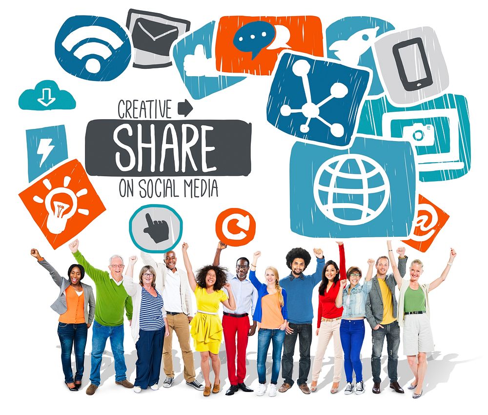 Share Sharing Social Media Networking | Free Photo - rawpixel