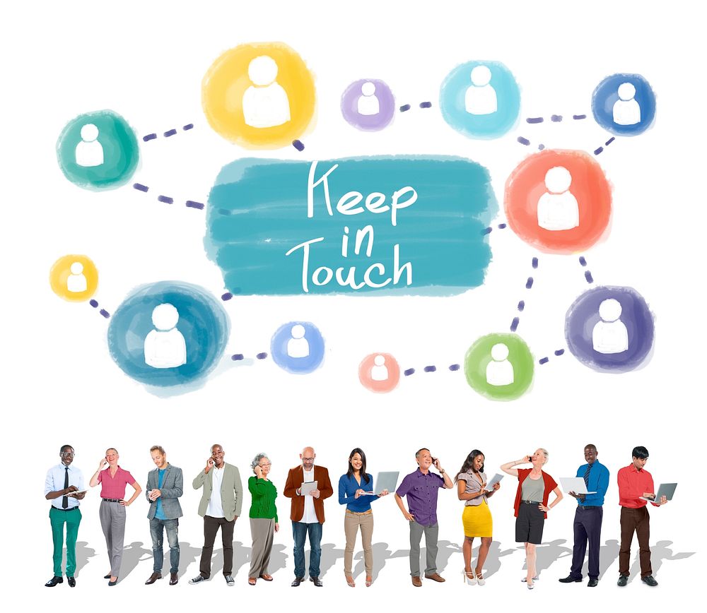 Keep Touch Communication Connection Relationship | Free Photo - rawpixel