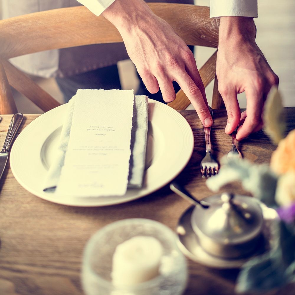 Butler prepare the dish and | Premium Photo - rawpixel
